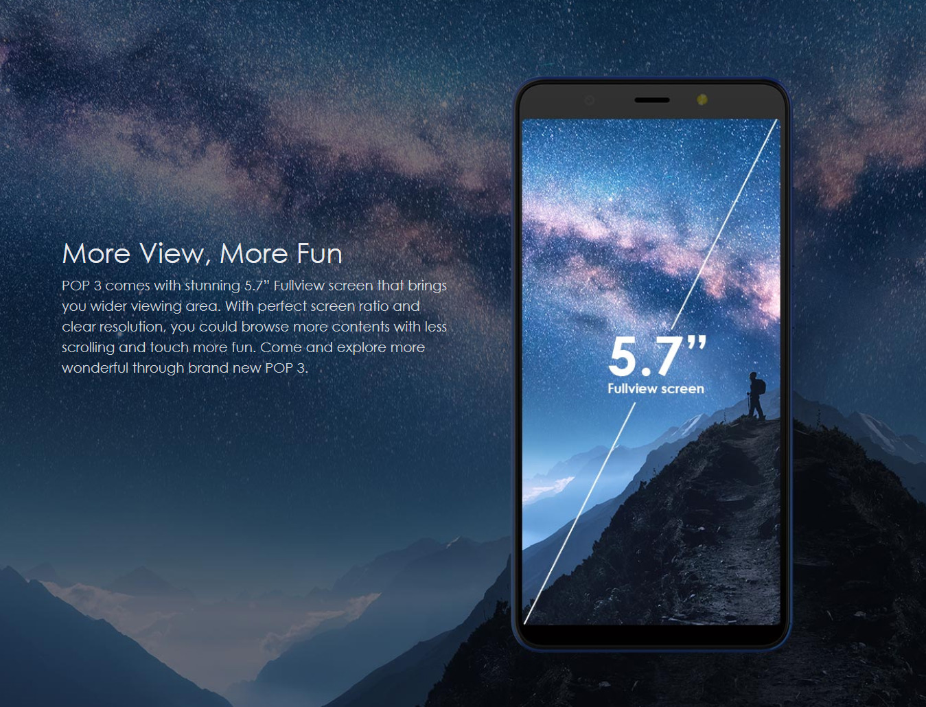 Tecno Pop 3 1GB, 16GB Dual SIM with official warranty (PTA Approved ...